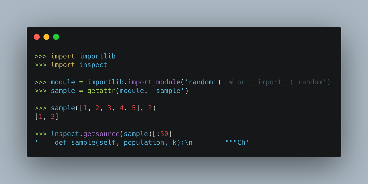 Importlib Python